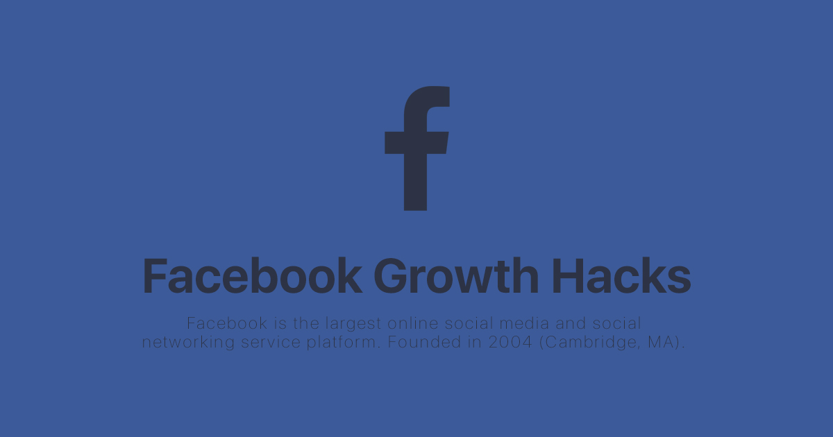 Facebook Growth Study